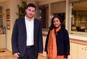 «Διμερής συνάντηση κ. ΓΓ/ΥΝΑΝΠ με την Πρέσβη της Δημοκρατίας της Ινδίας ...